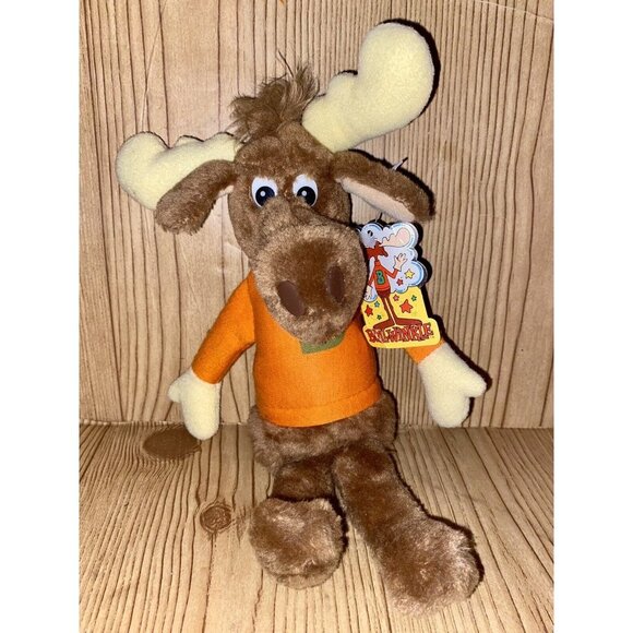 Toys | Vintage Wallace Berrie Co 1982 Bullwinkle Moose Plush Stuffed ...